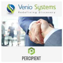 Percipient Selects VenioOne To Power Its Managed Document Review Services